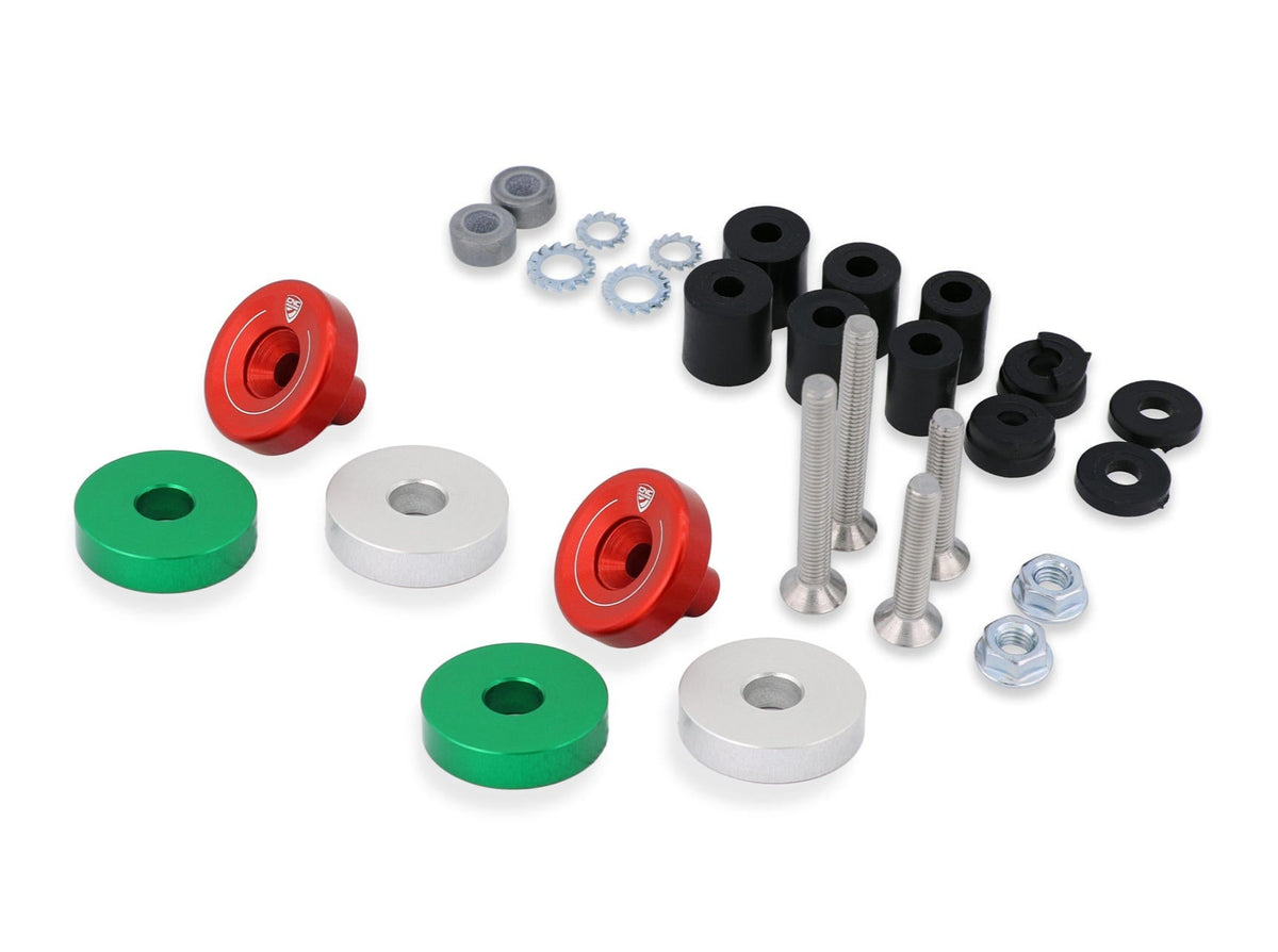 CNC RACING Handlebar End Weights "Tricolore" – Desmoheart