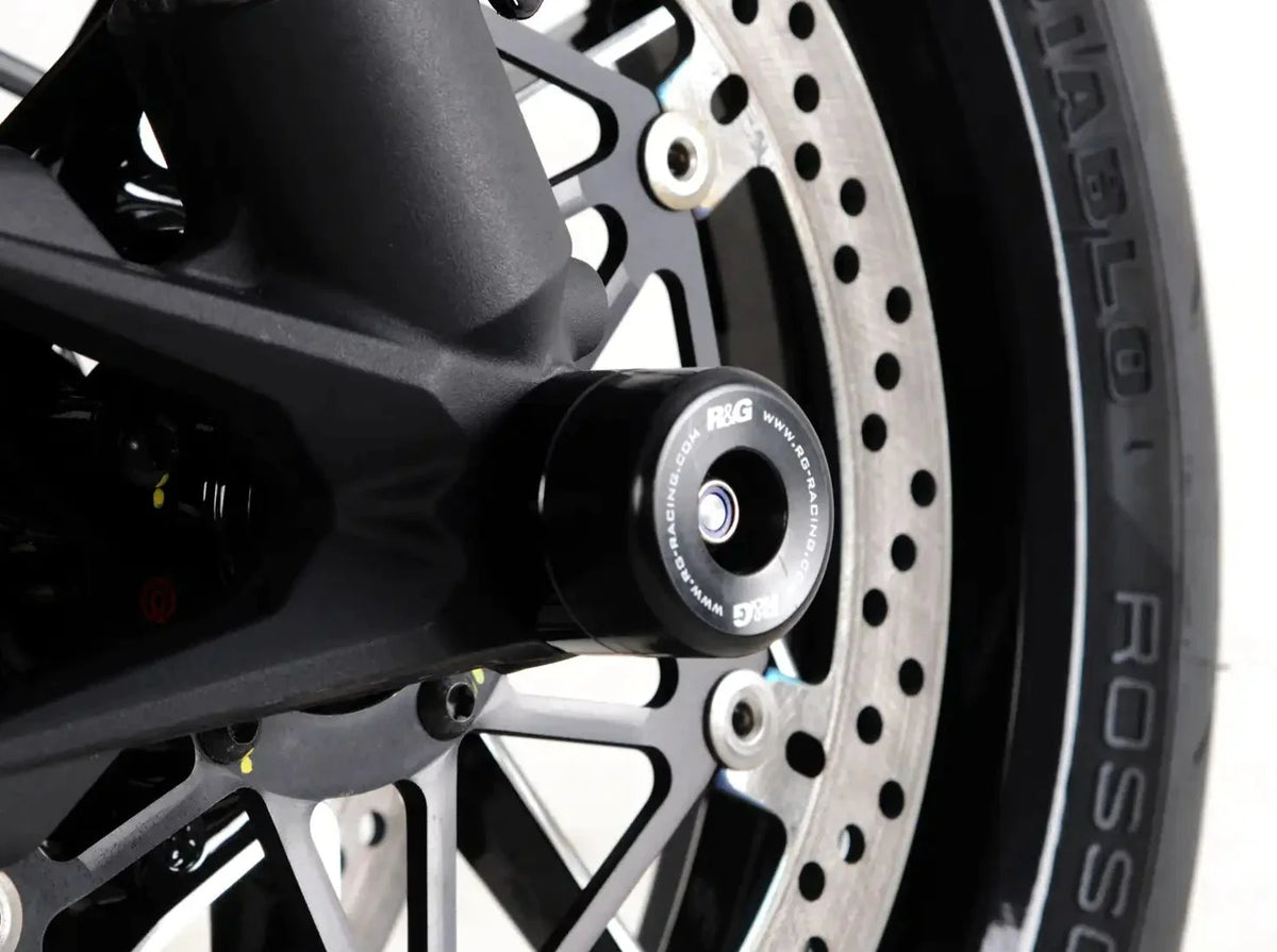 R&G RACING Ducati Diavel V4 (2023+) Front Wheel Sliders – Desmoheart