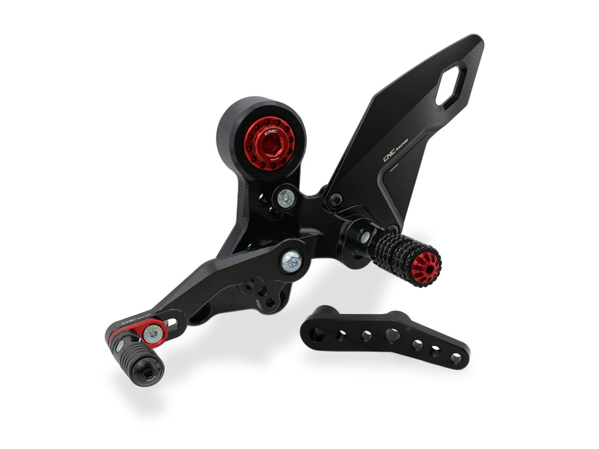 CNC RACING Ducati Monster 950 / 937 (2021+) Adjustable Rearset – Desmoheart