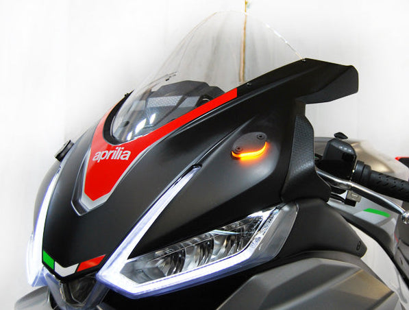 NEW RAGE CYCLES Aprilia RSV4 (2021+) LED Mirror Block-off Turn Signals ...