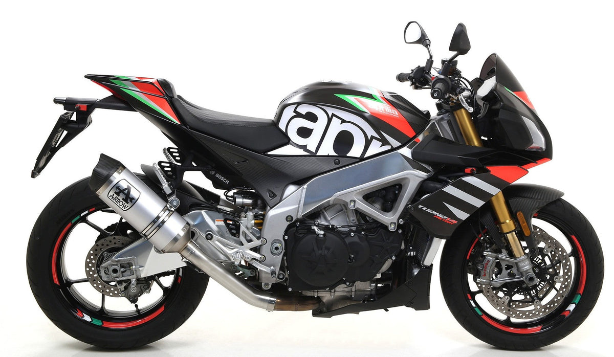 ARROW Aprilia Tuono V4 1100 Factory (2019+) Aluminum Slip-on Exhaust ...