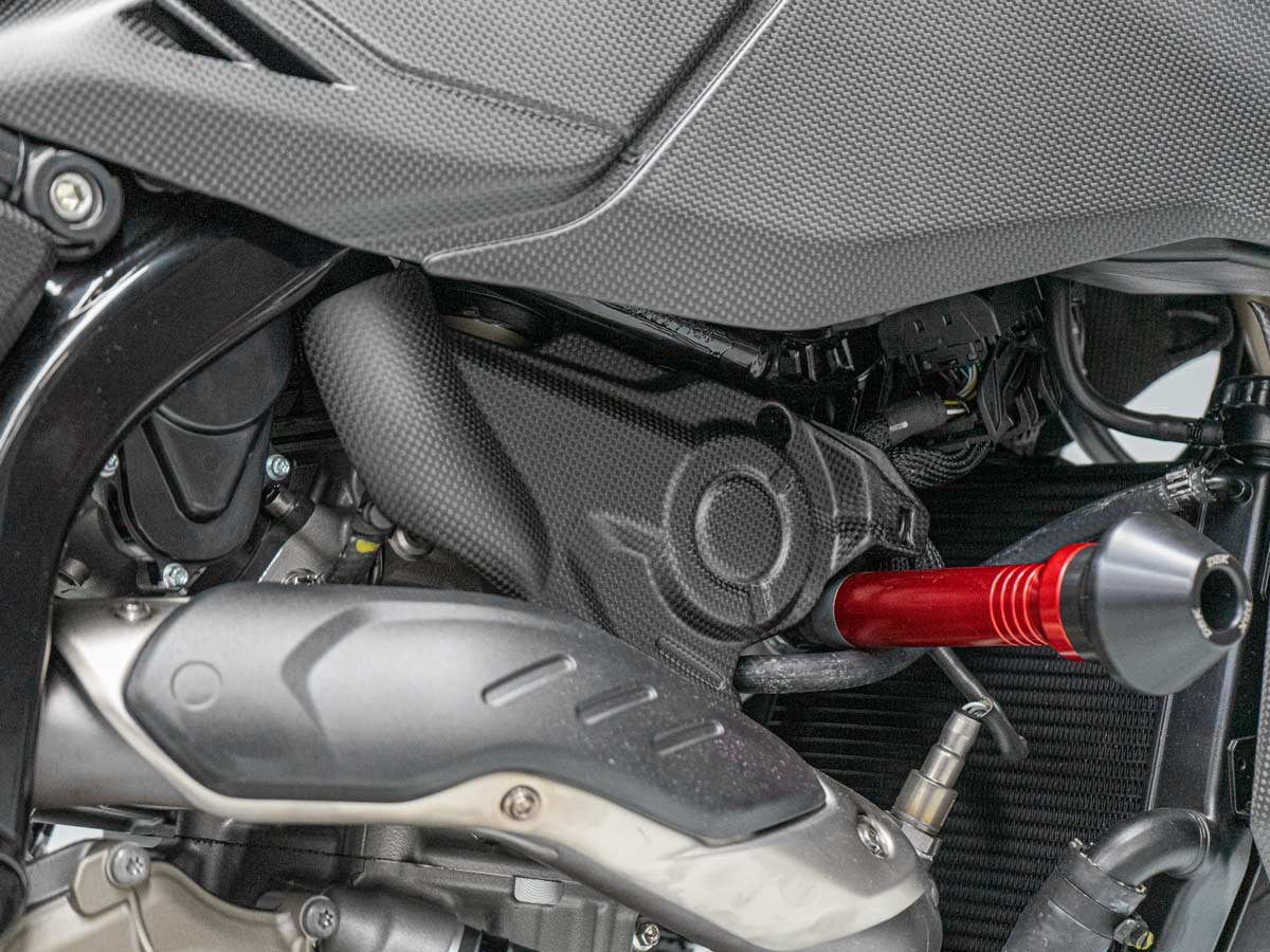 DUCABIKE Ducati Hypermotard 698 Mono / RVE Carbon Engine Cover (right ...