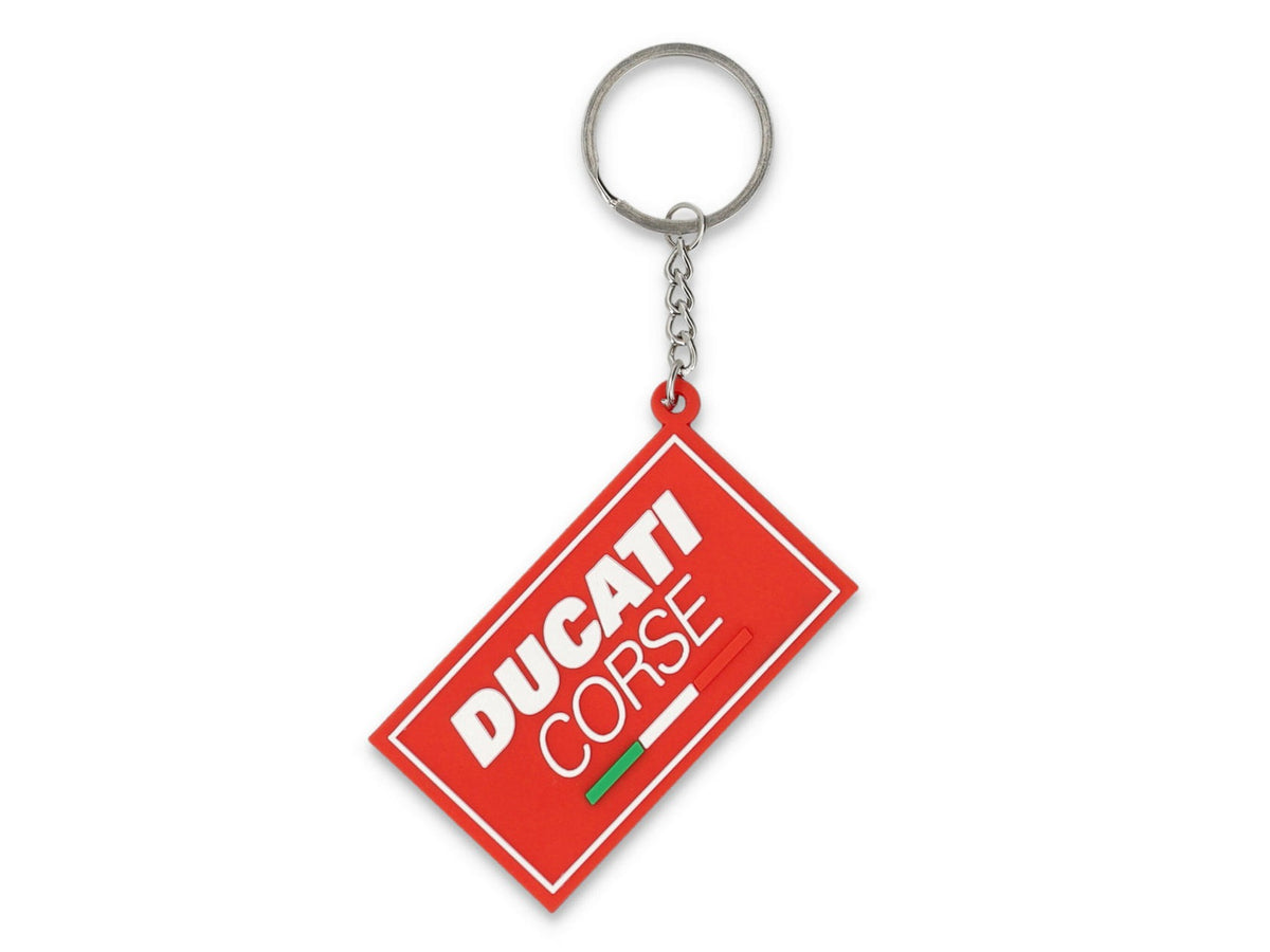 CNC RACING 2356004 Ducati Corse Keyring (100% PVC) – Desmoheart