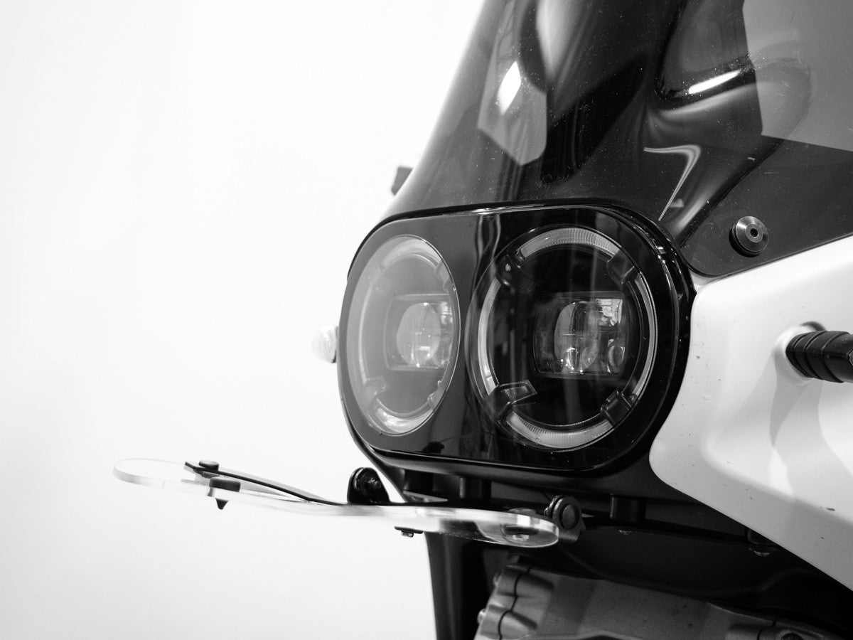 GPF02 - DBK Ducati DesertX Plexiglass Headlight Protection – Desmoheart
