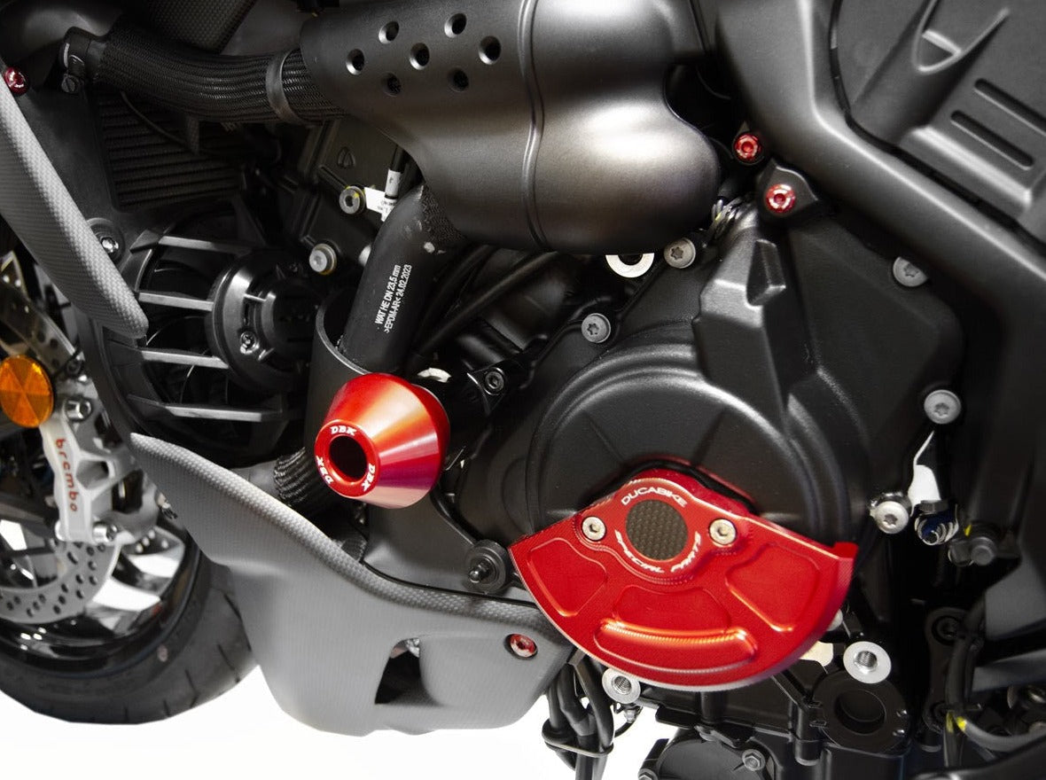 DBK Ducati Diavel V4 (2023+) Frame Protection – Desmoheart